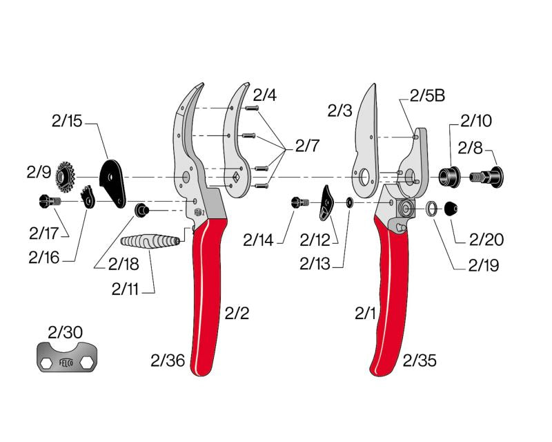 Felco Replacement Springs 2/91 – Arbormaster