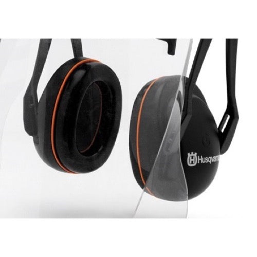 Husqvarna Garden Earmuffs and Visor – Arbormaster